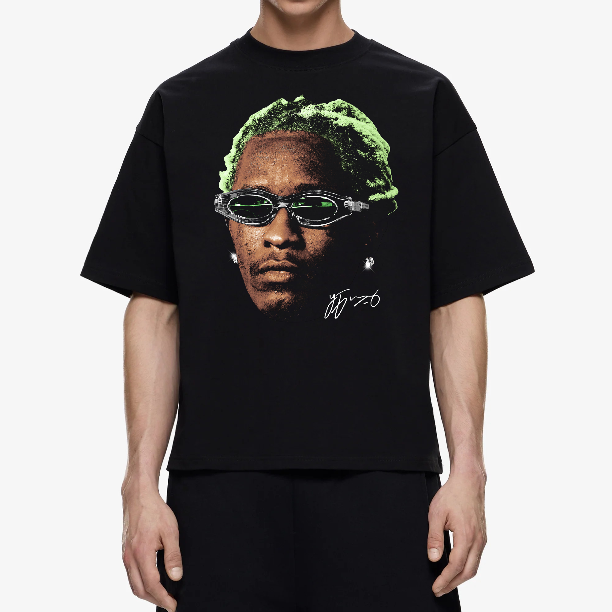 YOUNG THUG BIG FACE TEE – DIE TO LIVE